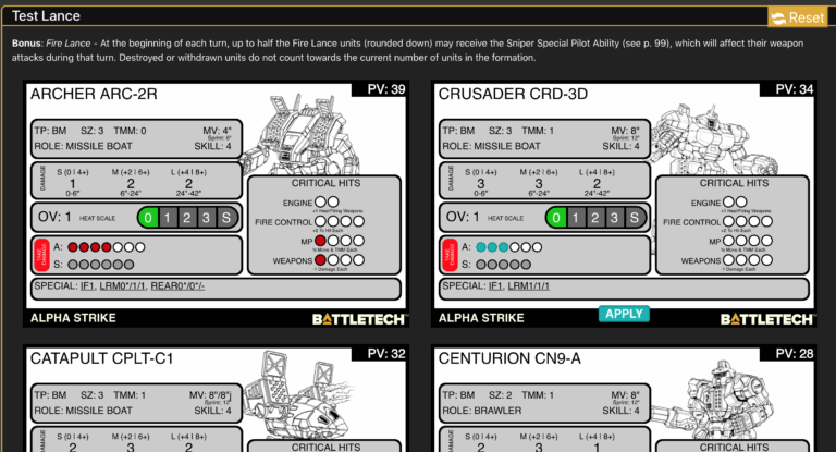 Jeff's BattleTech Tools (IIC) for Alpha Strike - MechStrategen ...